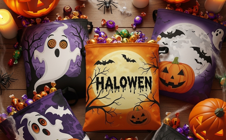 Custom Halloween Bags & Decor | Personalized Spooky Ideas