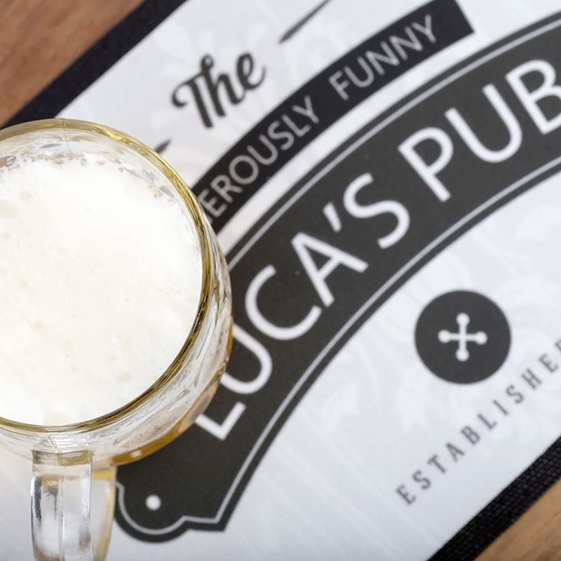 Custom Bar Runners - Custom Beer Mats